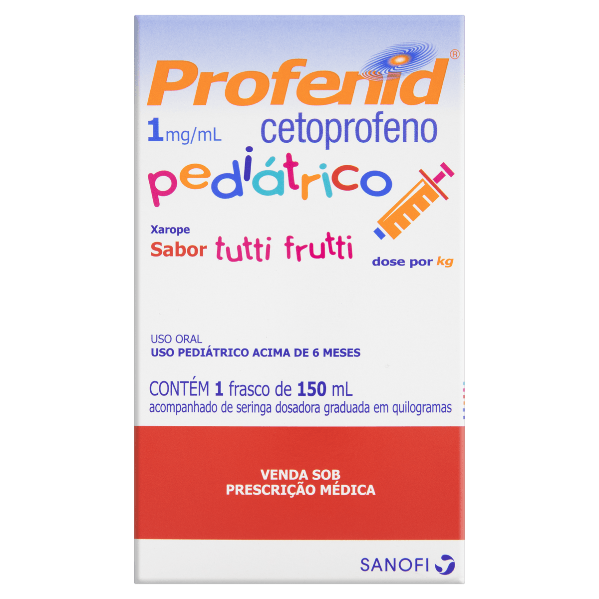 Profenid Pediátrico Cetoprofeno 1mg Xarope 150ml - Mais Preço